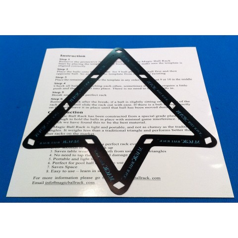 Magic Ball Rack Pro 9-Ball und 10-Ball schwarz - Pool-Position